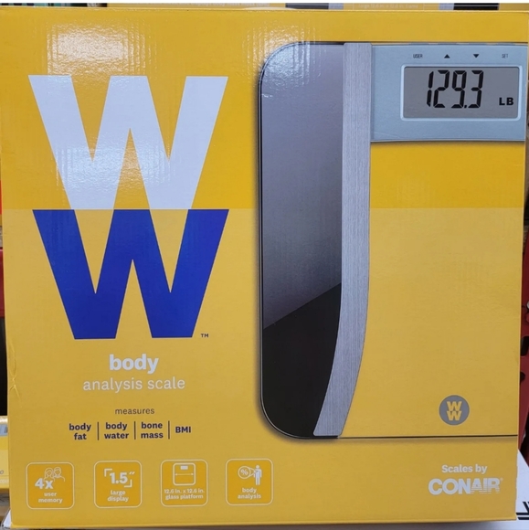 Conair | Other | New Weight Watchers Ww Conair Body Analysis Scale ...
